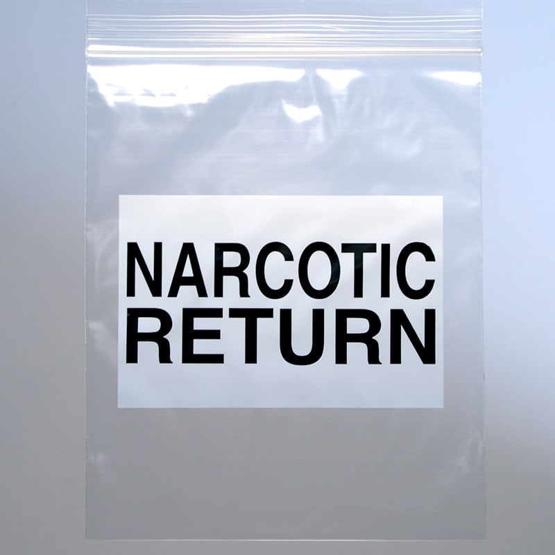 Narcotic Return Bag – Universal Plastic